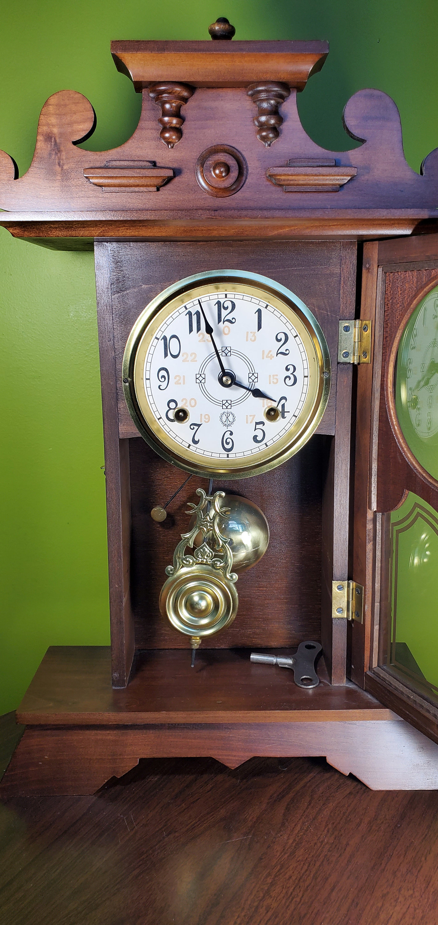 Antique Reguladora Pendulum Clock - Etsy
