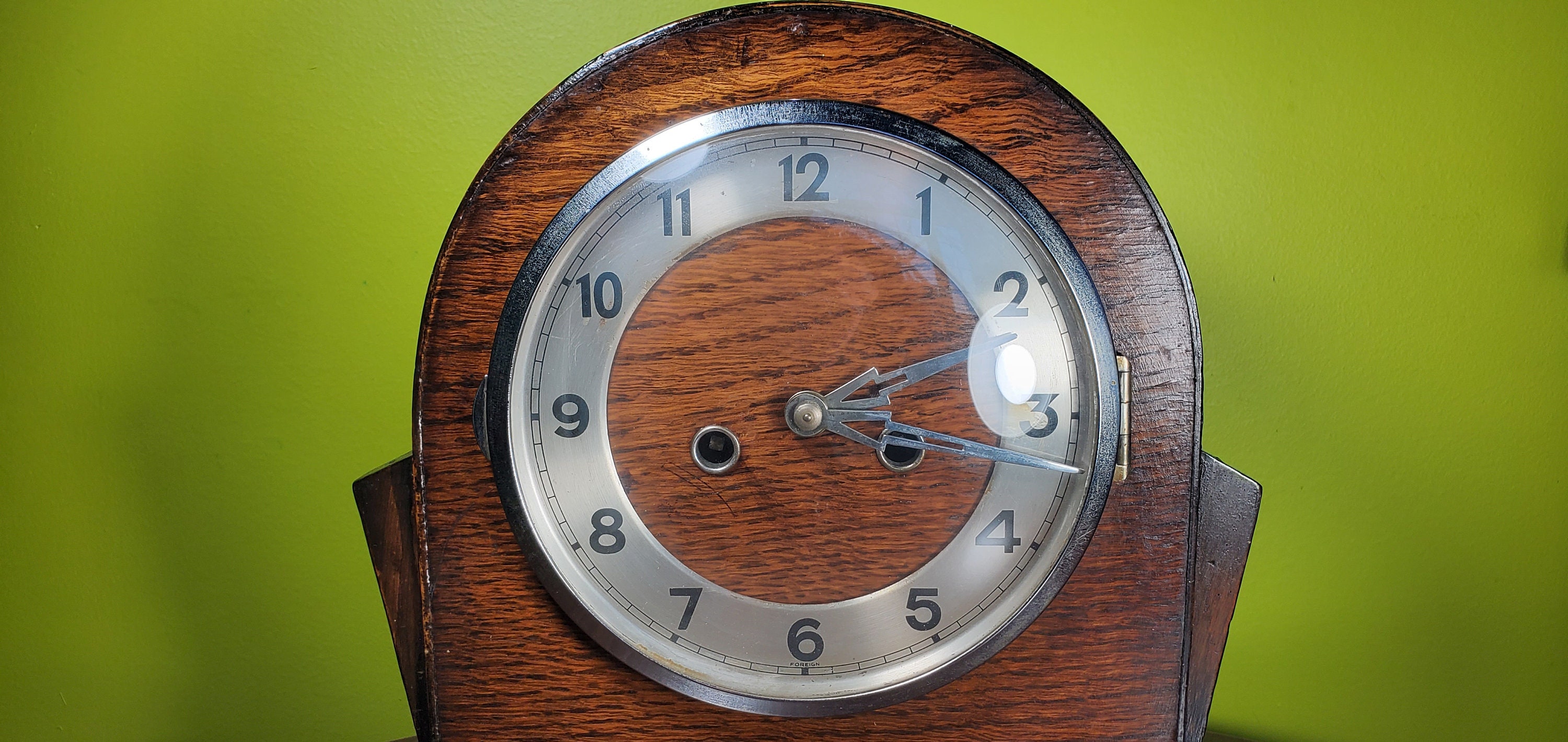 Vintage Key Wind Pendulum Table Clock W/ Key - Etsy