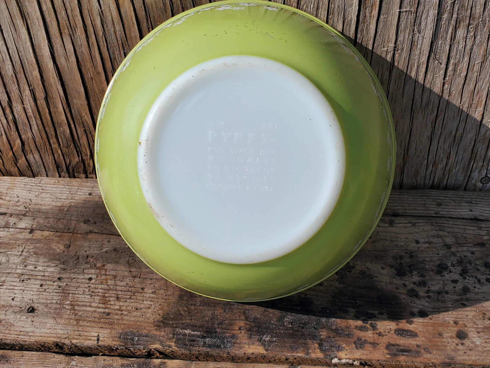 Pyrex Mixing Bowls, Set of 2, Crazy Daisy Pattern, Spring Blossom ...