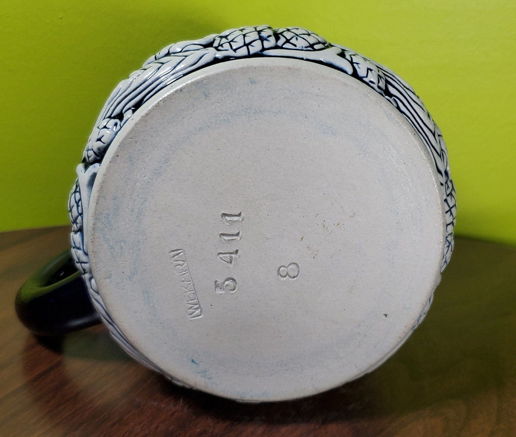 Vintage Ceramic German Beer Stein With Pewter Lid - 'münchen' - Etsy