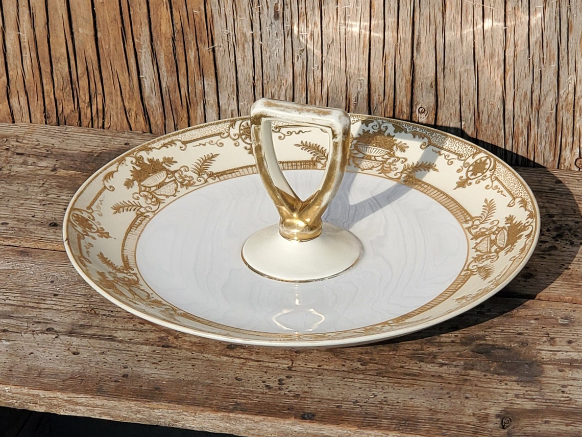 Dainty Tray, Noritake, Fleur Gold, Antique, Made in Japan - Etsy