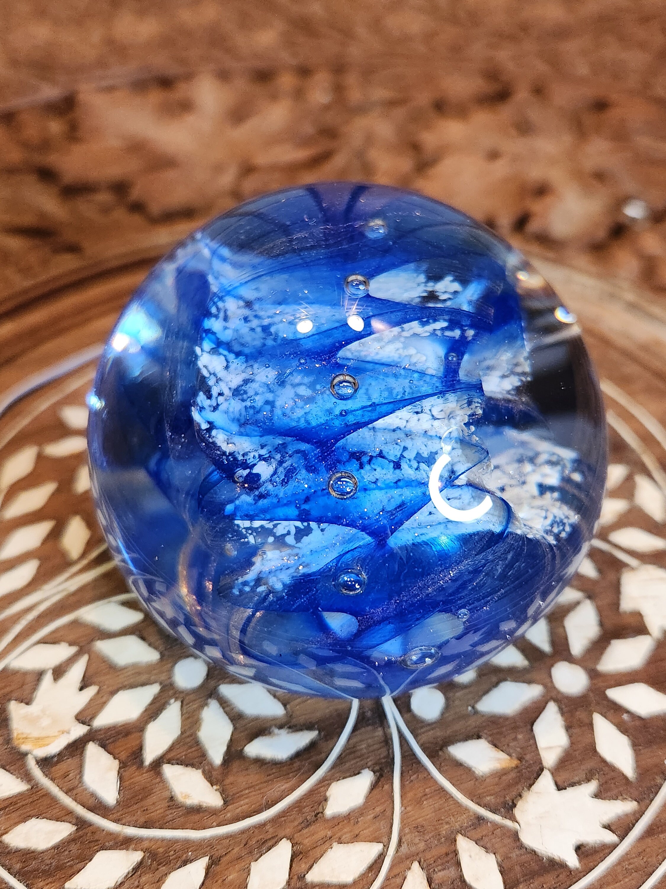 Paperweight, Tsunami, Ocean Wave, Art, Decoration, Joe Deandr ...