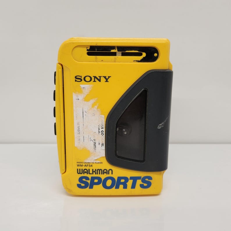 Cassette Player, Sony Walkman Sports, WM-AF54, Tested - Works, Retro ...