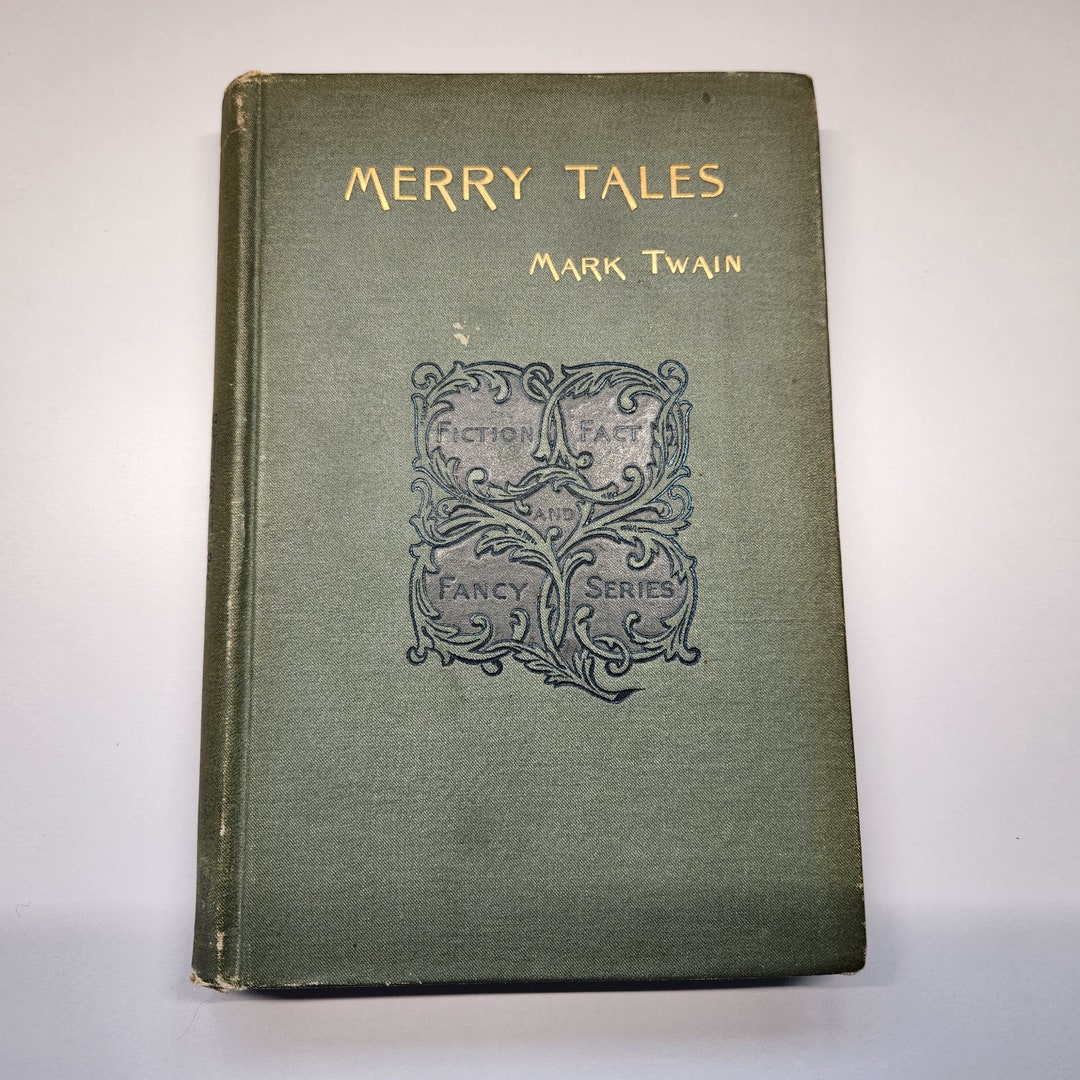 Book, Merry Tales, Mark Twain, First Edition, 1892, Antique - Etsy