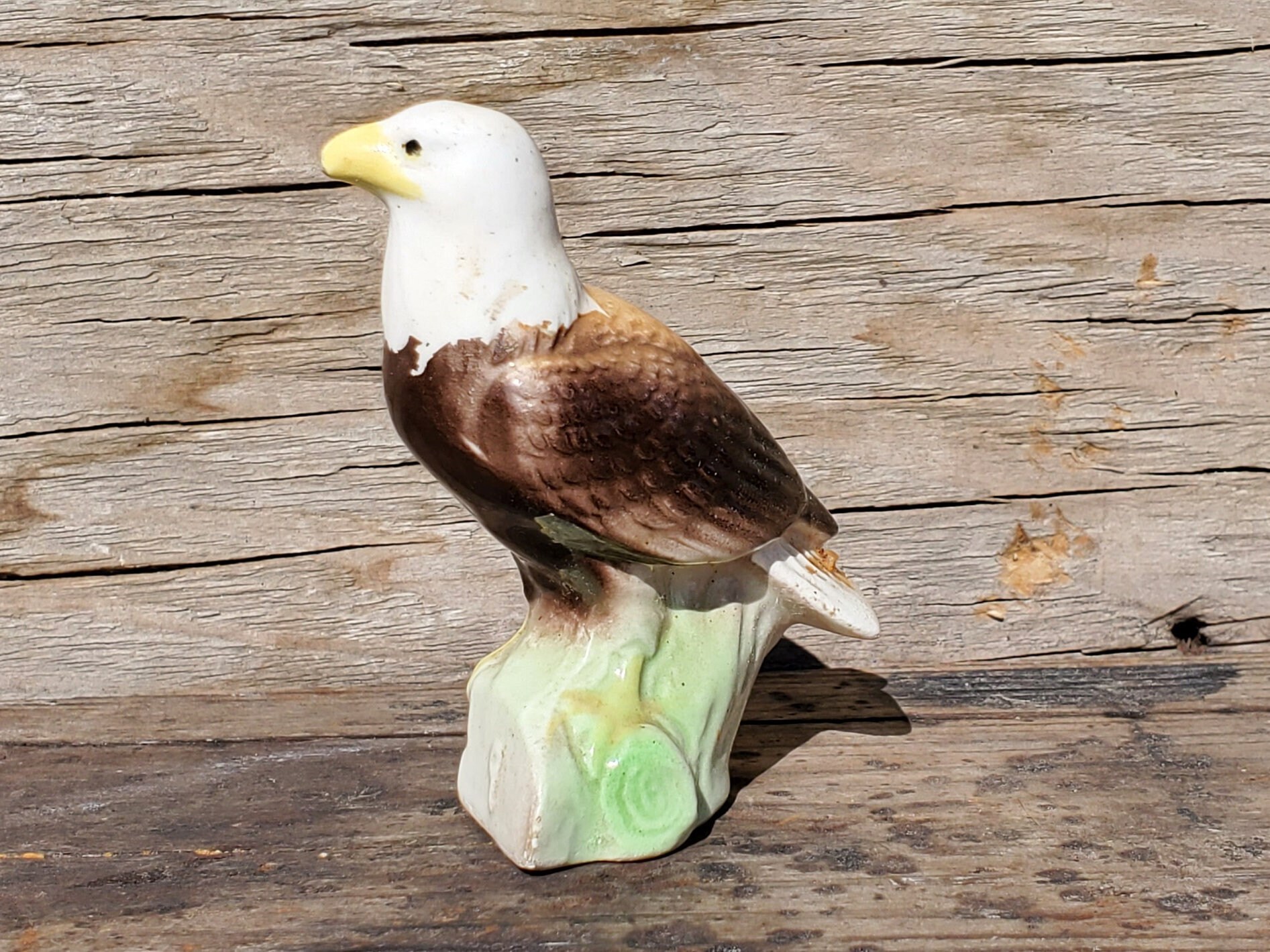 Tetley Tea Bird Statuette #9 'bald Eagle', Tender Leaf, Vintage - Etsy