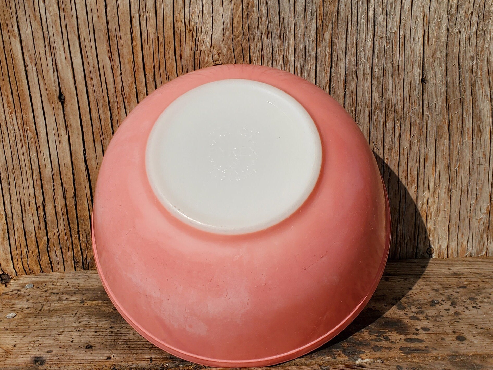 Pyrex Mixing Bowls, Set of 3, Pink Flamingo, Nesting, Salmon, Vintage ...