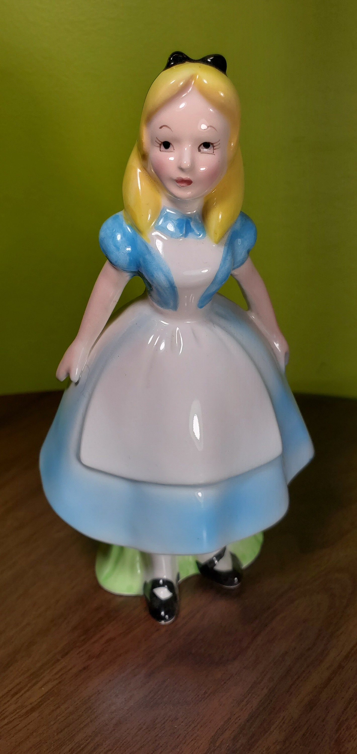 Vintage Porcelain Alice in Wonderland Figurine - Etsy