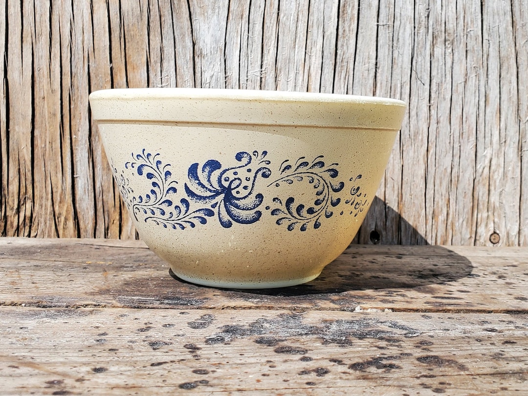 Pyrex Mixing Bowl, Homestead Pattern, Speckled Tan, Vintage, #401 - Etsy