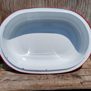 Enamelware Roaster, Antique Turkey Pot, Enamel Dutch Oven, 1930s ...