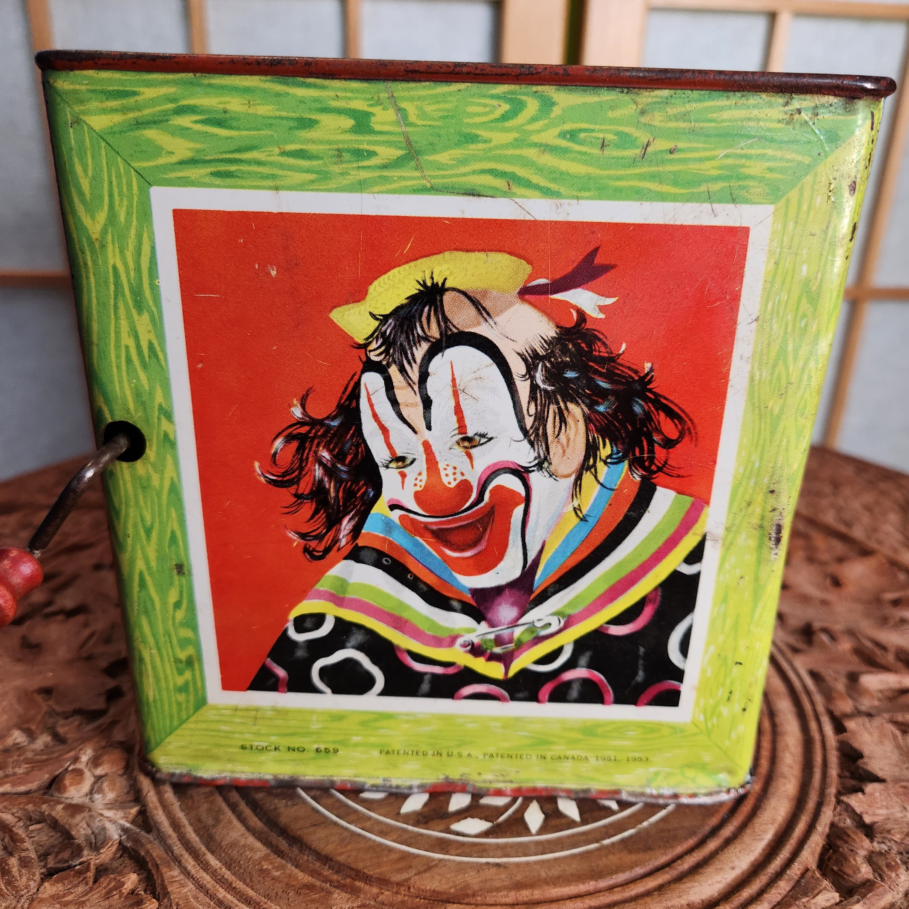 Jack-in-the-box, Matty Mattel, Clown, Jester, Random Pop-up Mechinism ...