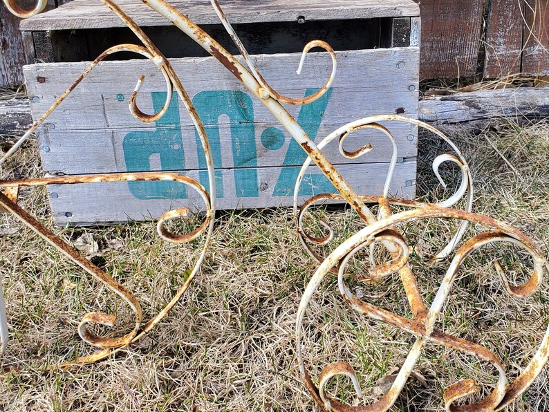 Rustic Bicycle Plant Stand, Wrought Iron, Vintage - Etsy