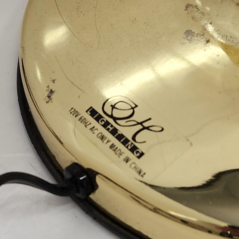 Lamp, Pink Lotus, Hollywood Regency, Flower Table Lamp, 1970's, OH ...