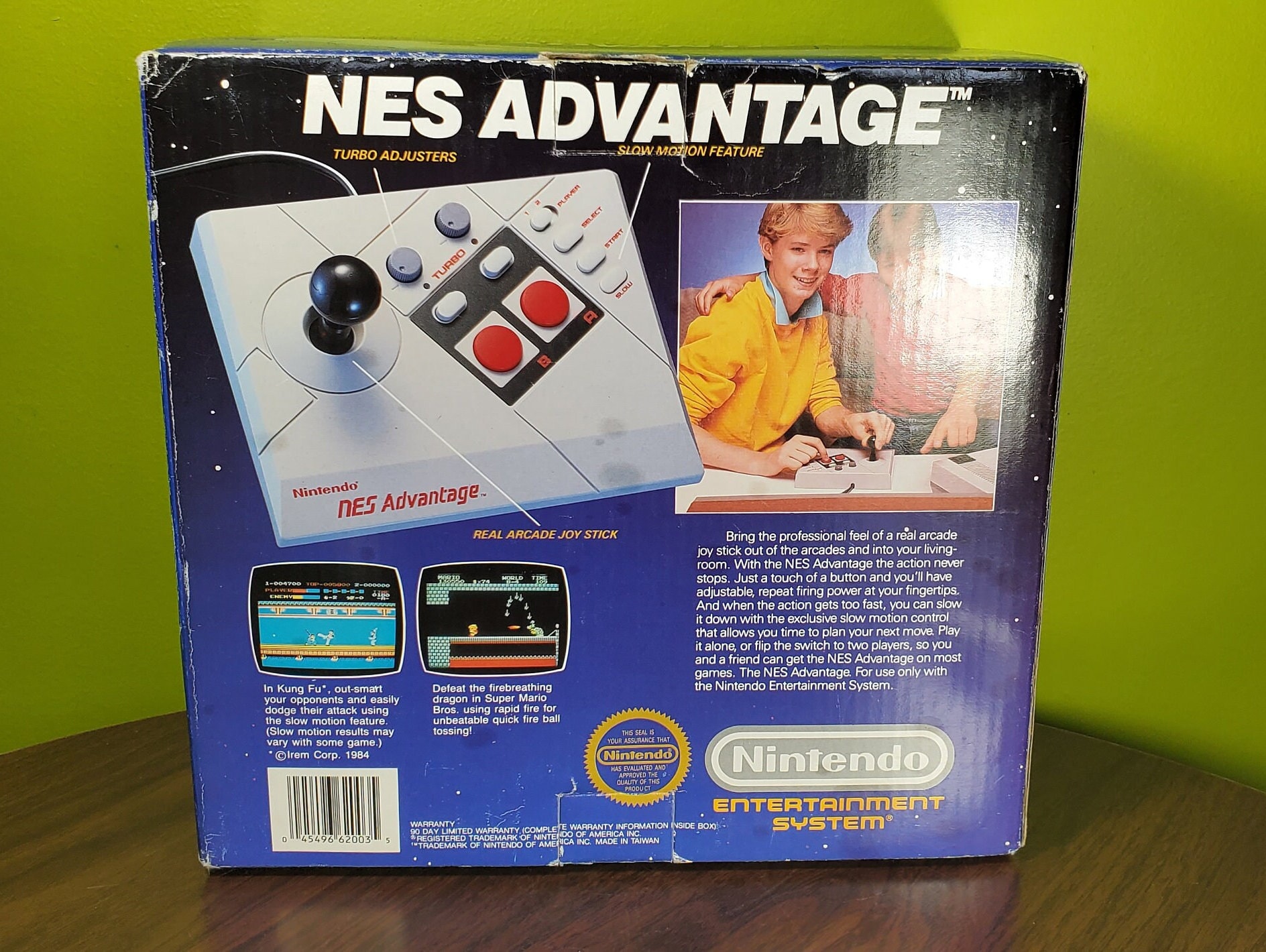 Original Nintendo NES Advantage Joystick Controller in Original Box ...