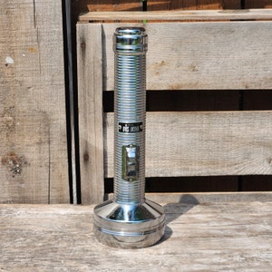 Flashlight, Bright Star, Silver Coloured, Made in USA, Vintage - Etsy