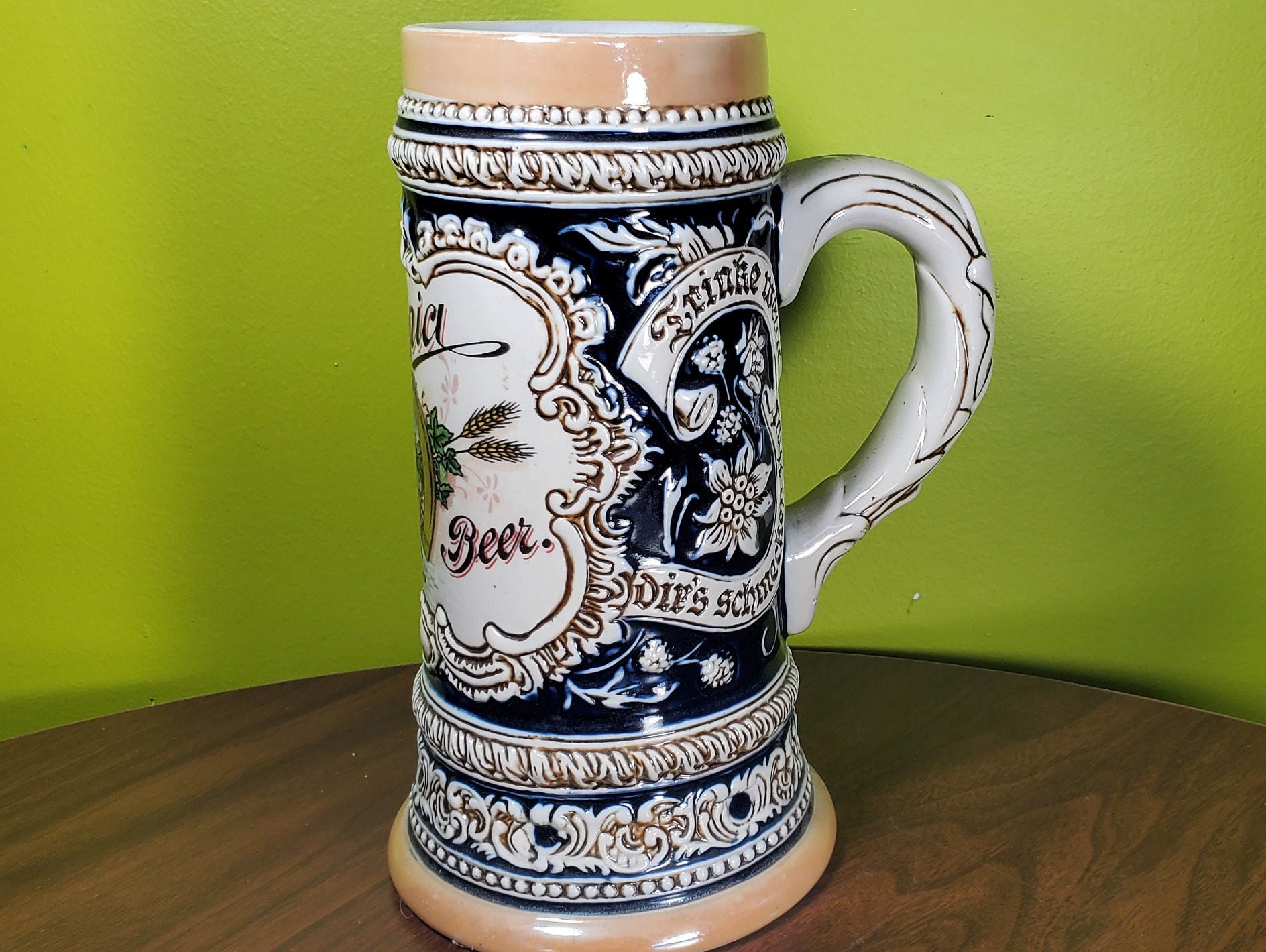 Vintage Ceramic German-style Beer Stein-mug - 'olympia Brewery' - Etsy
