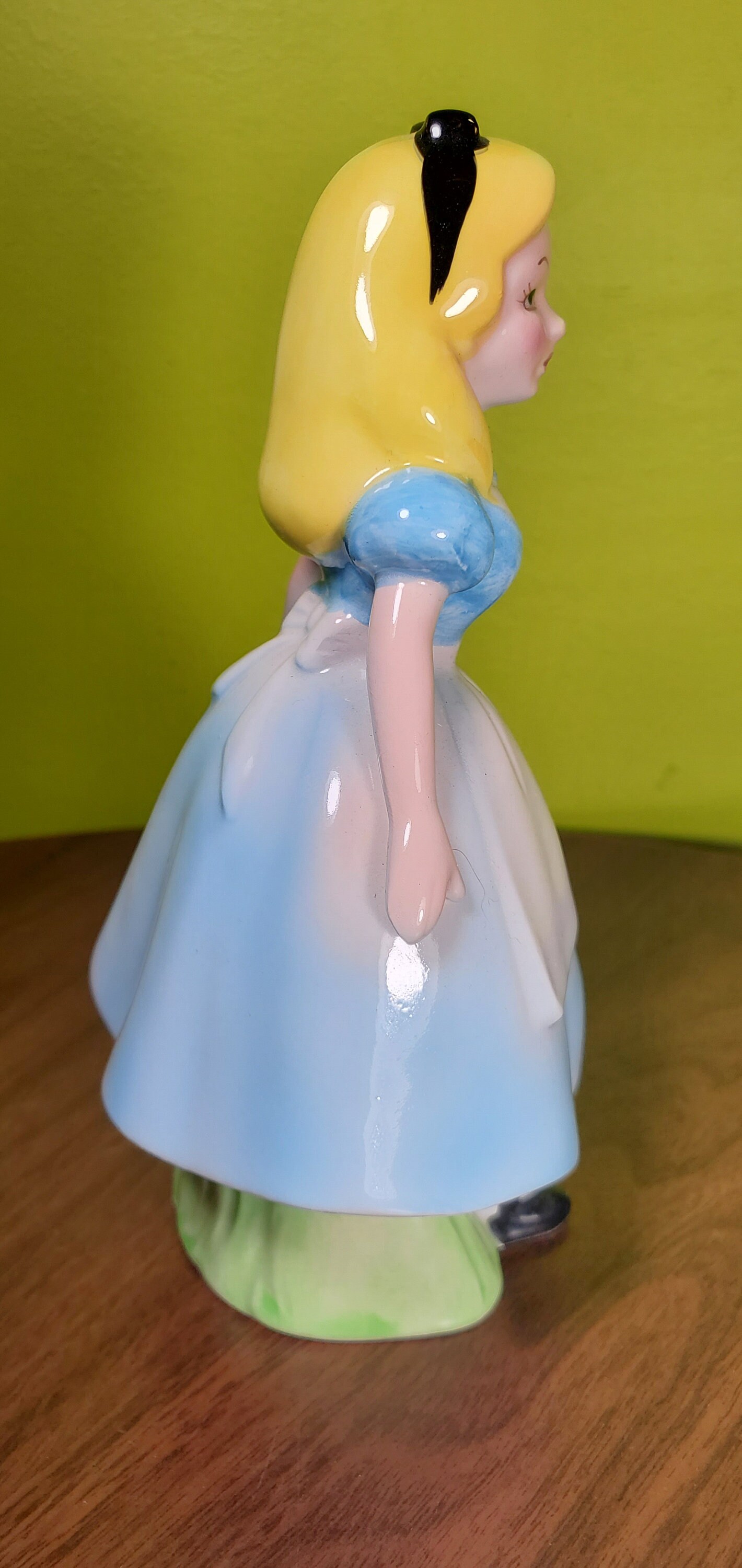 Vintage Porcelain Alice in Wonderland Figurine - Etsy