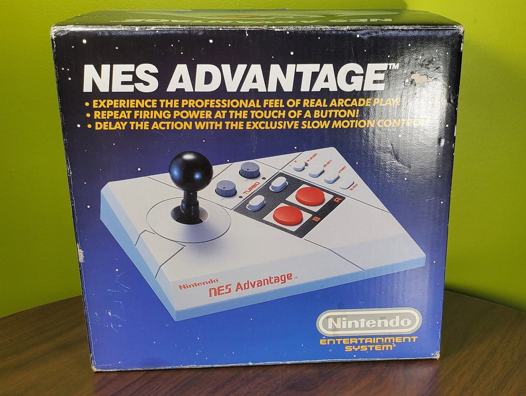 Original Nintendo NES Advantage Joystick Controller in Original Box ...