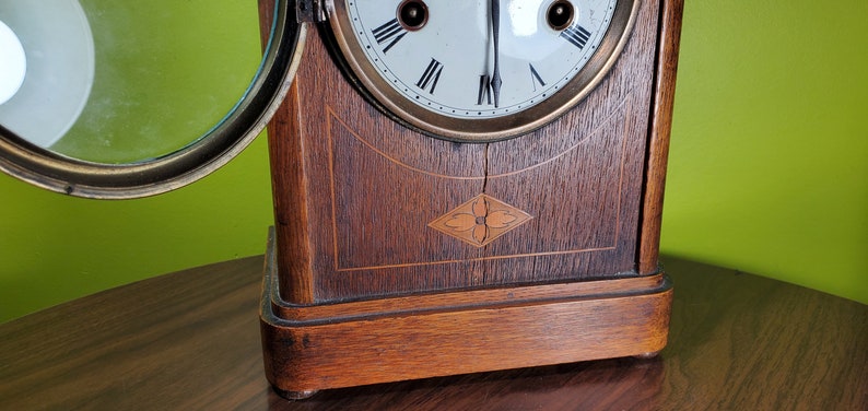 Antique Victorian Wooden Pendulum, Mantel, Tabletop, Clock - Etsy