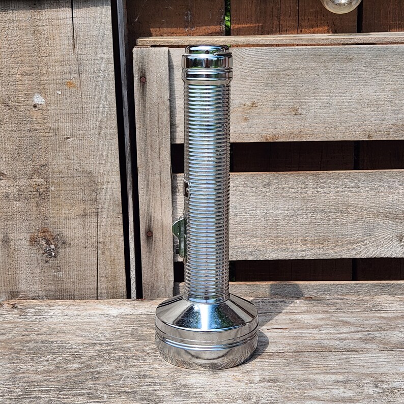 Flashlight, Bright Star, Silver Coloured, Made in USA, Vintage - Etsy