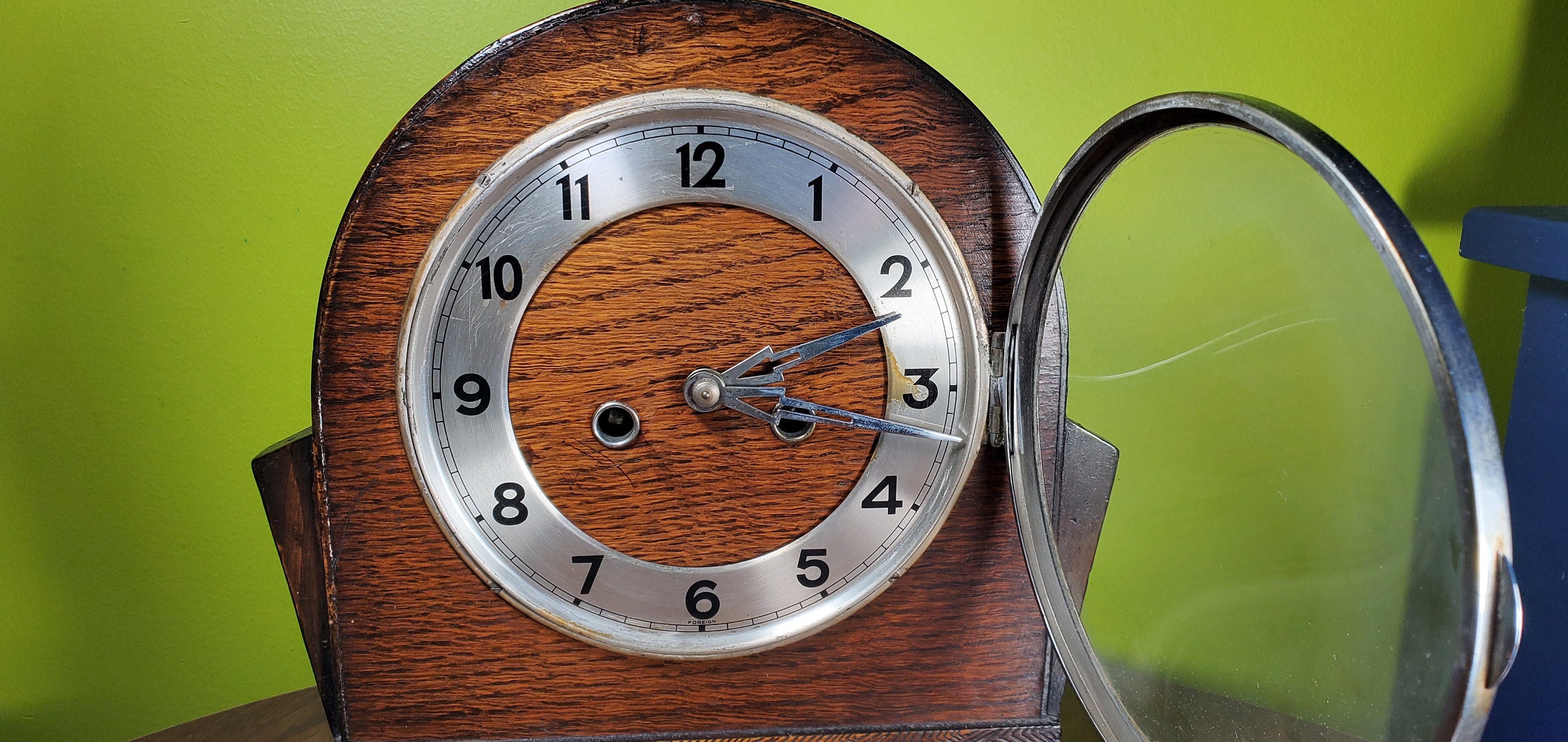 Vintage Key Wind Pendulum Table Clock W/ Key - Etsy