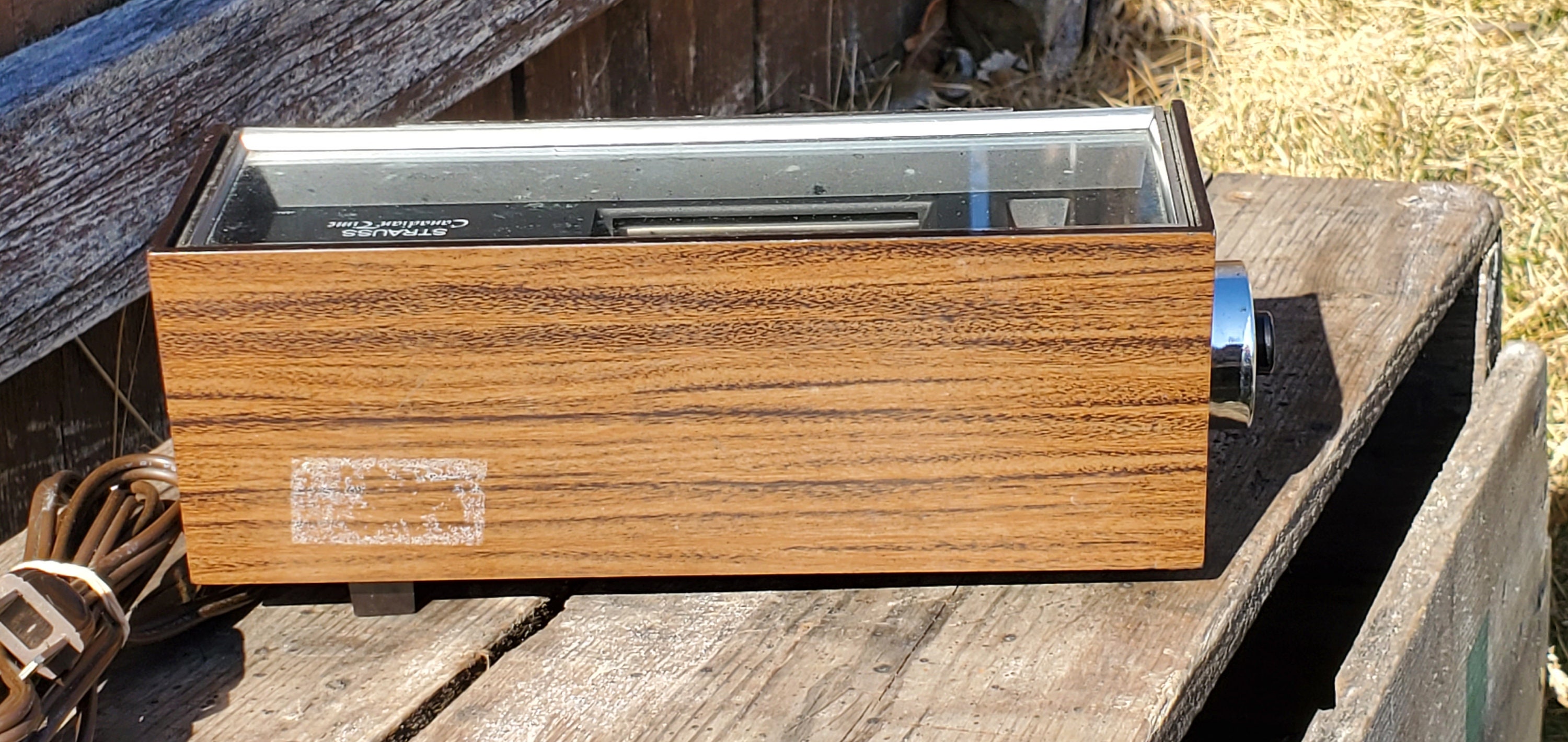 Flip Alarm Clock, Strauss Model 100, Vintage - Etsy