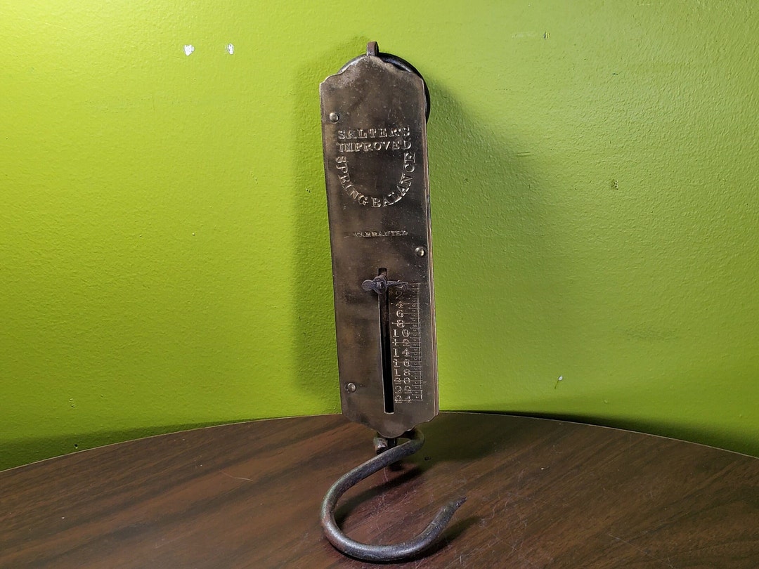 Salter's Improved Spring Balance - Hanging/pocket Scale , Vintage - Etsy