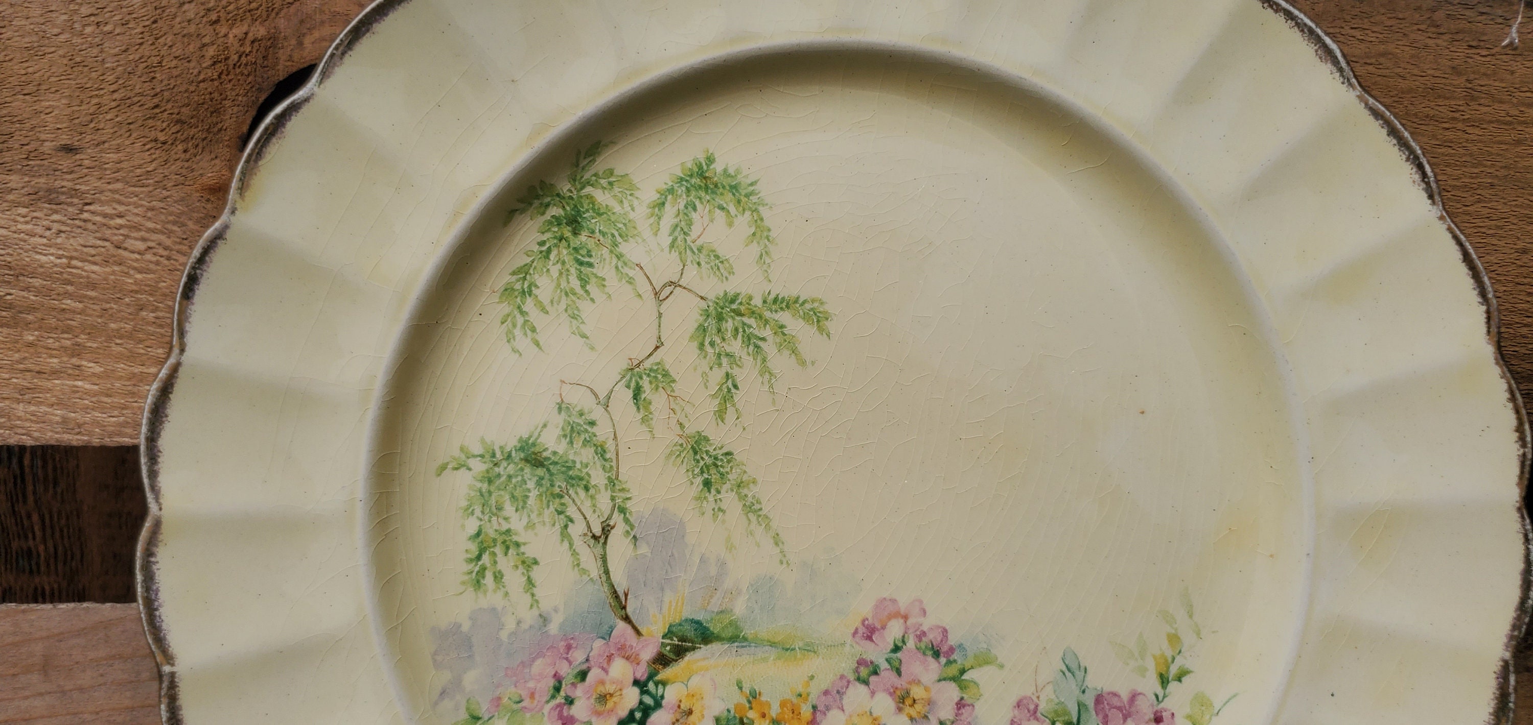 Plate, Sebring, 'breath O' Spring', Imperial Ware, Porcelain, China ...