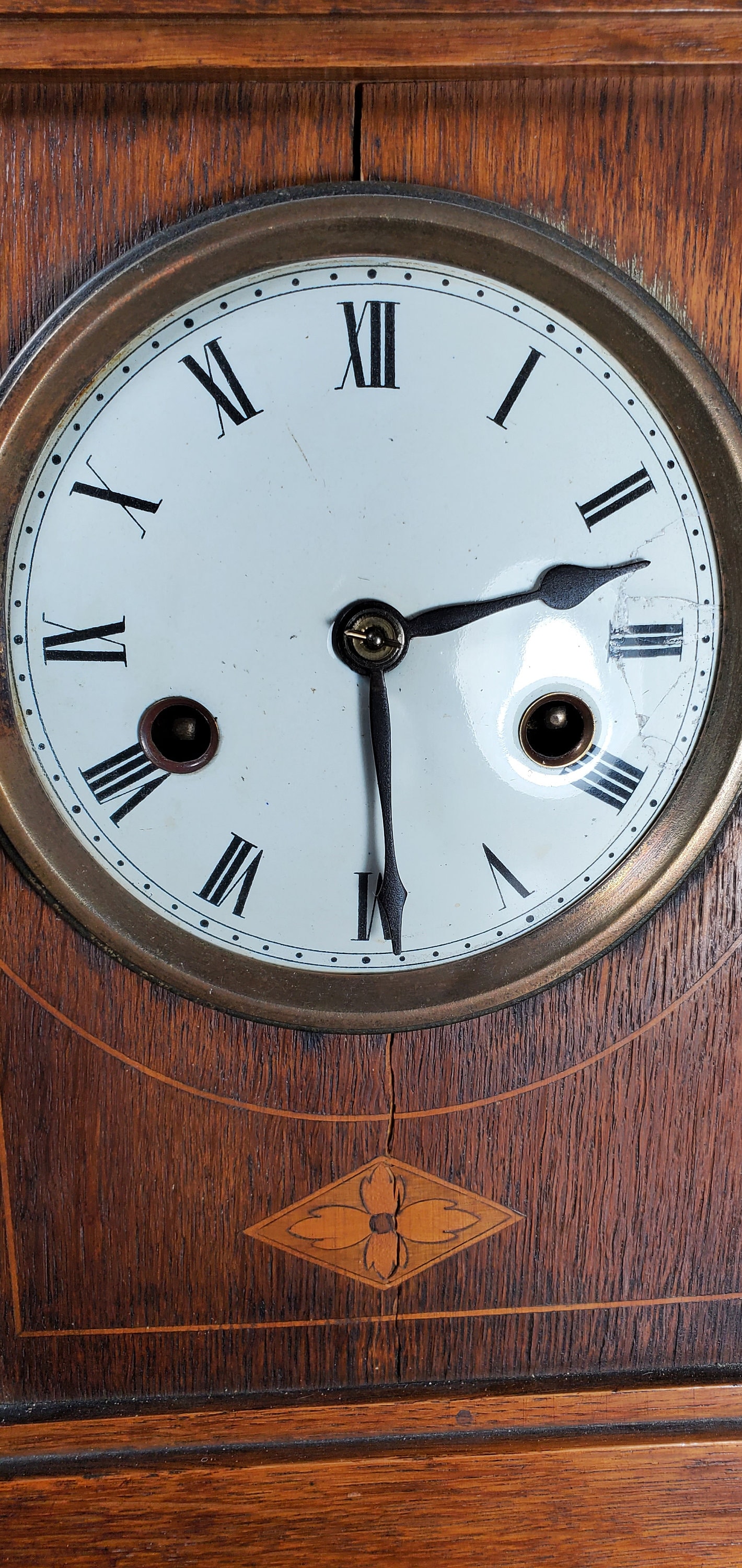 Antique Victorian Wooden Pendulum, Mantel, Tabletop, Clock - Etsy