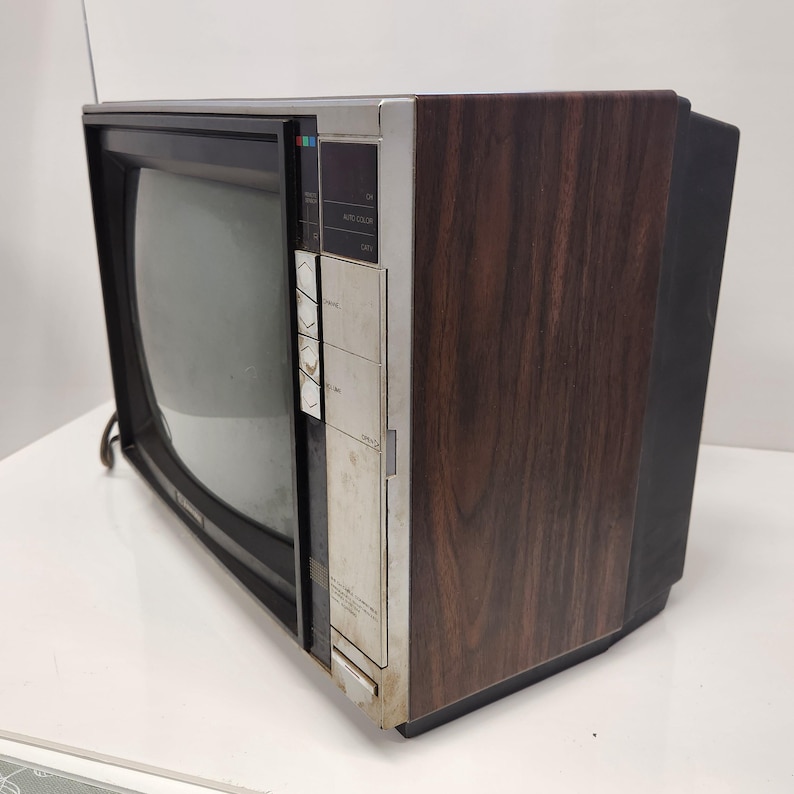Television, Emerson ECR 1350, CRT TV, 1990, Vintage - Etsy