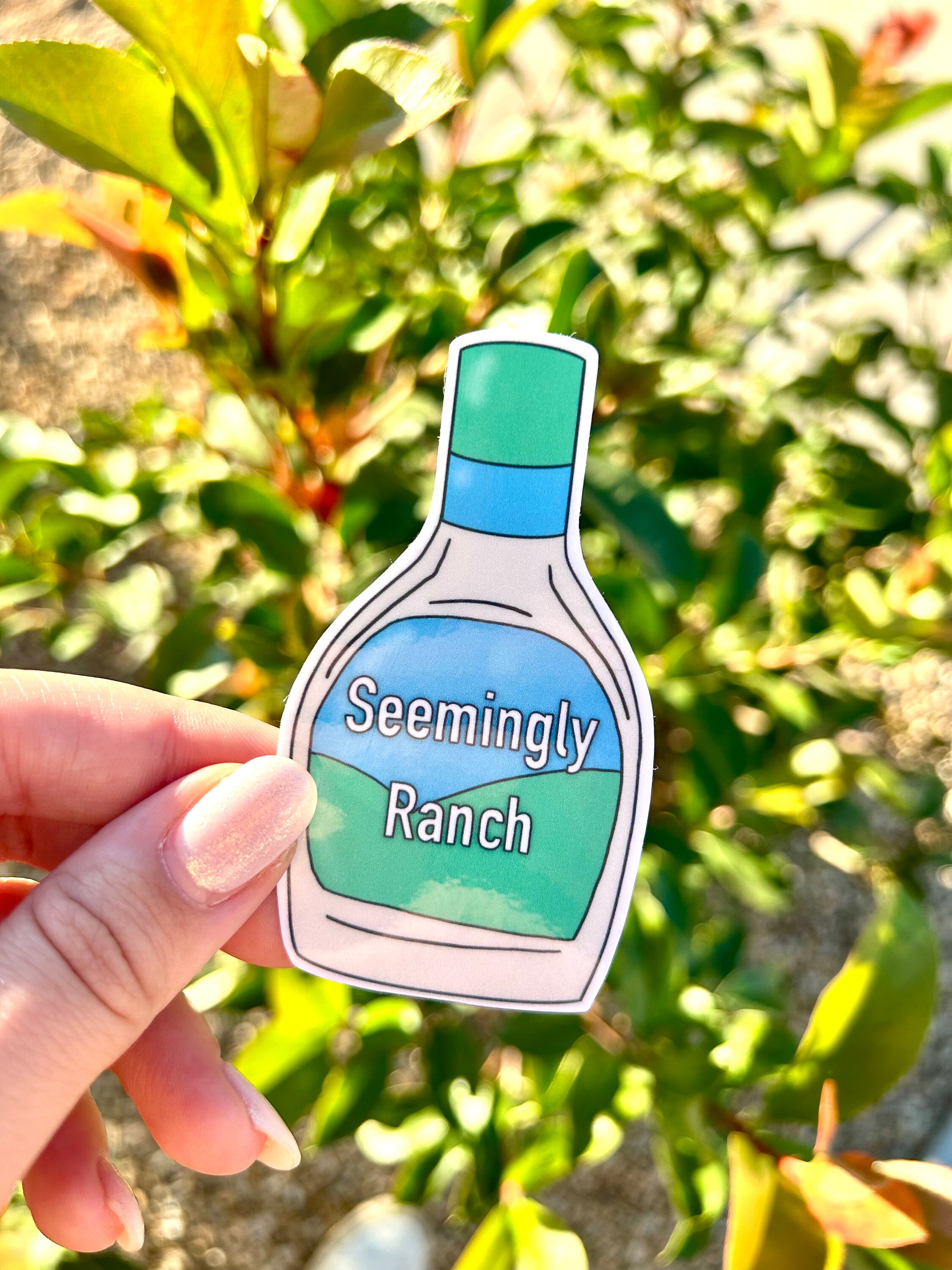 Seemingly Ranch Taylor Sticker Swift Sticker Chiefs - Etsy