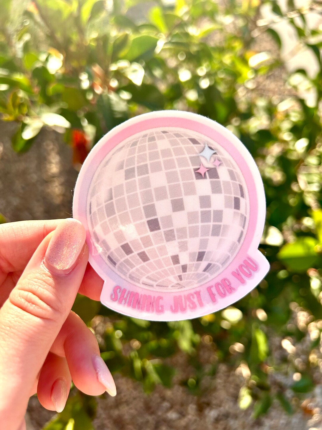 Mirrorball Sticker, Shining Just for You, Taylor Sticker, Swift Sticker ...