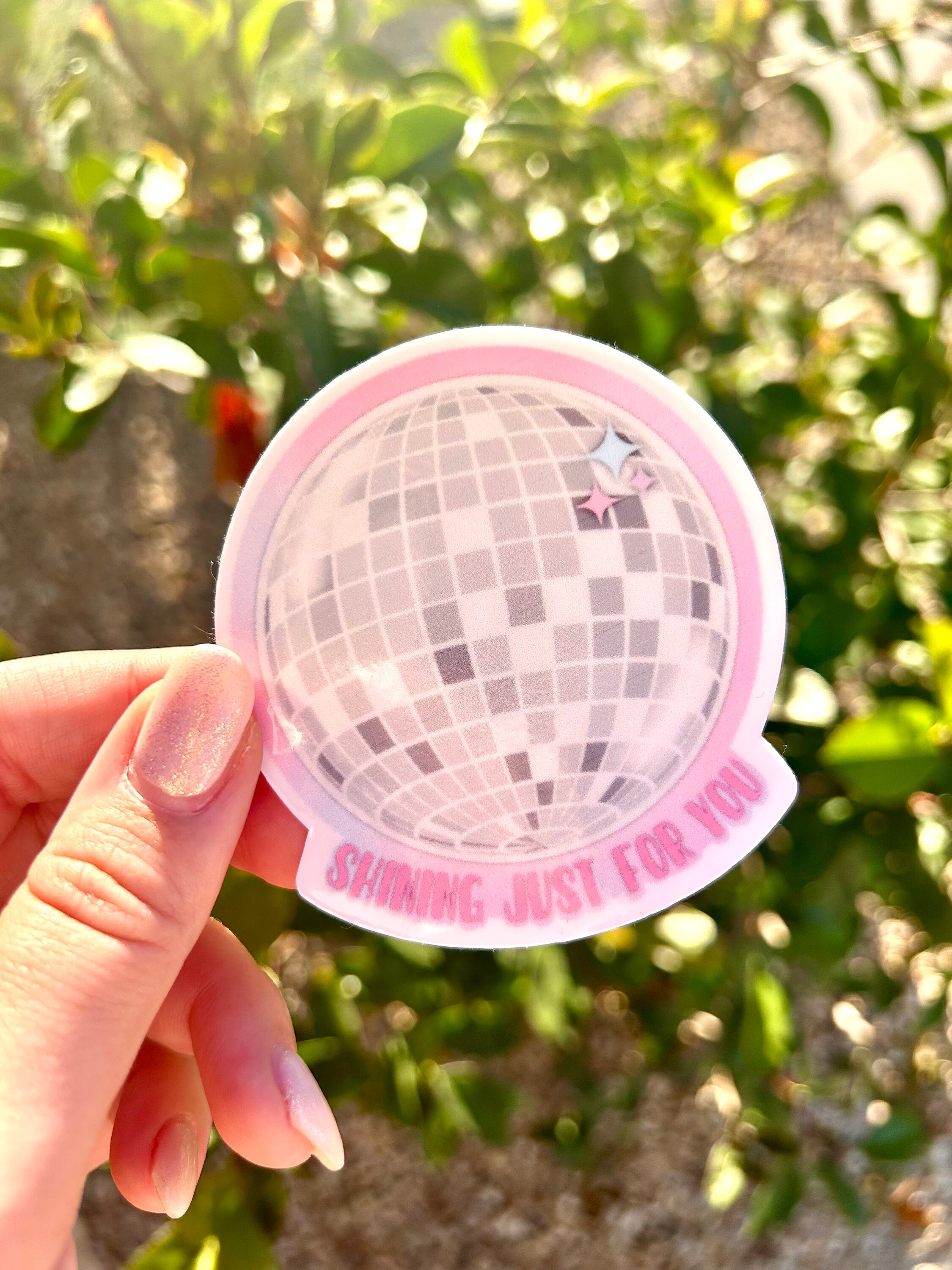 Mirrorball Sticker, Shining Just for You, Taylor Sticker, Swift Sticker ...