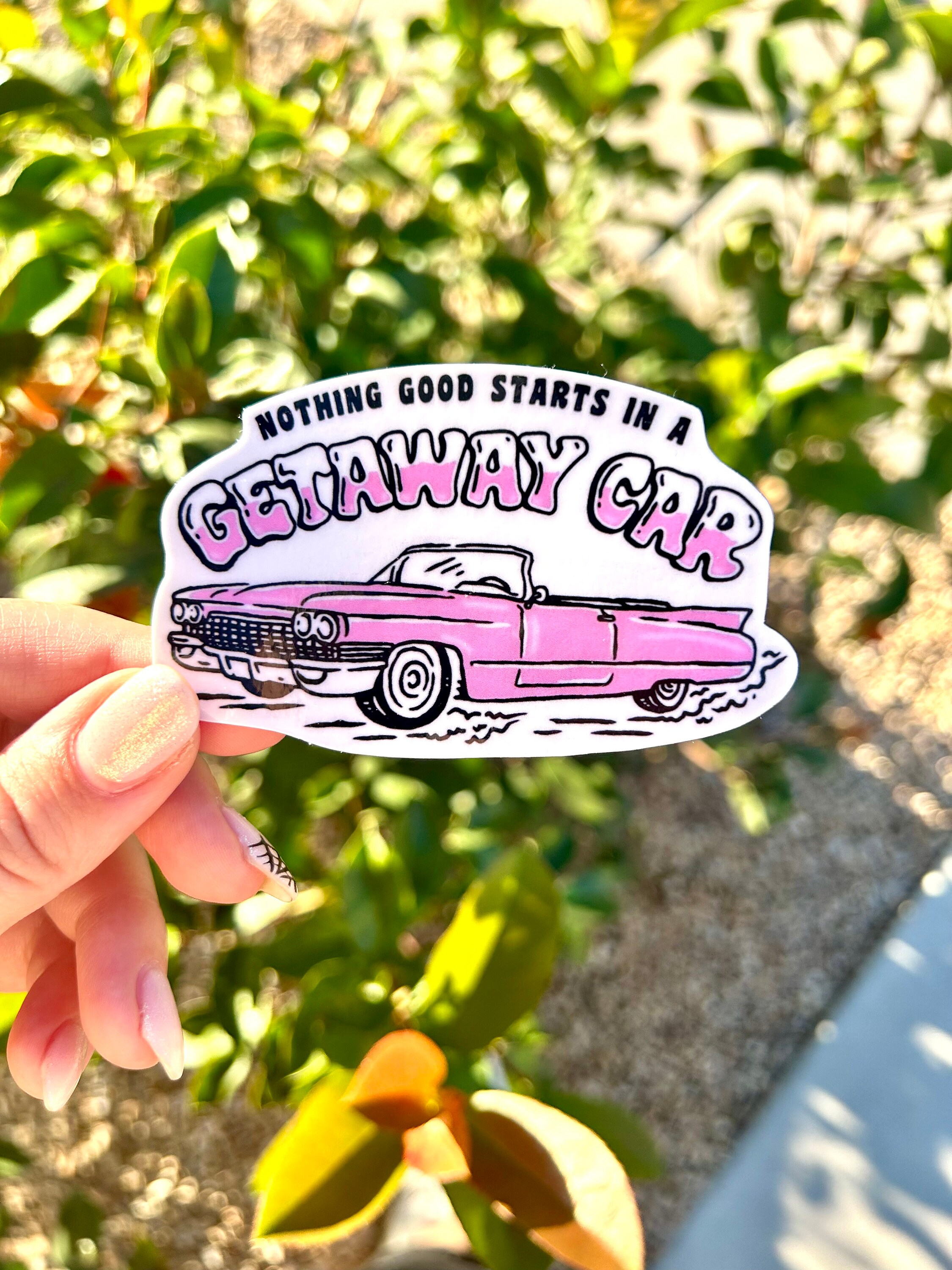Getaway Car Sticker Taylor Sticker Swift Sticker Swiftie - Etsy
