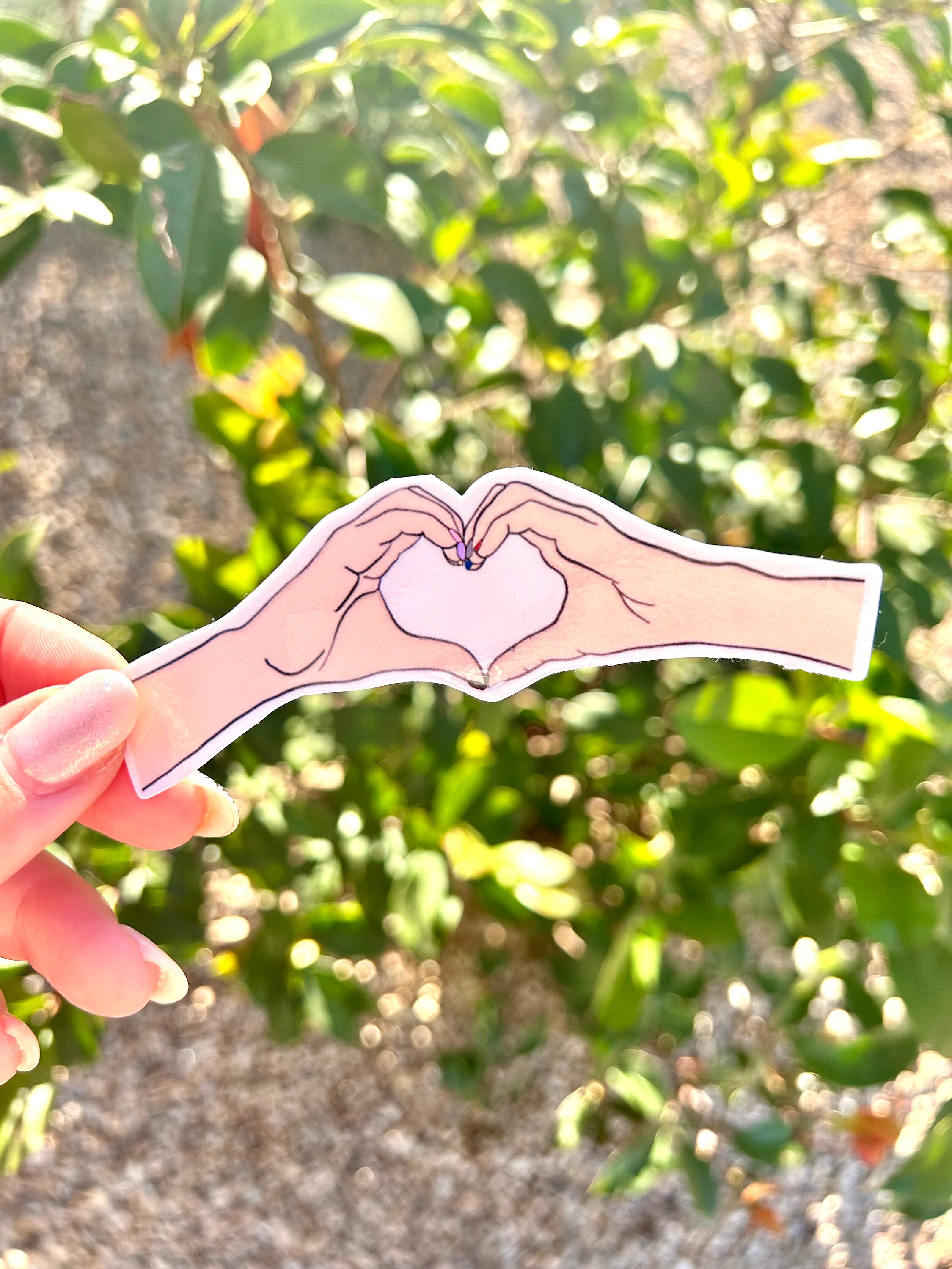 Fearless Hand Heart Sticker, Taylor Sticker, Swift Sticker, Swiftie ...