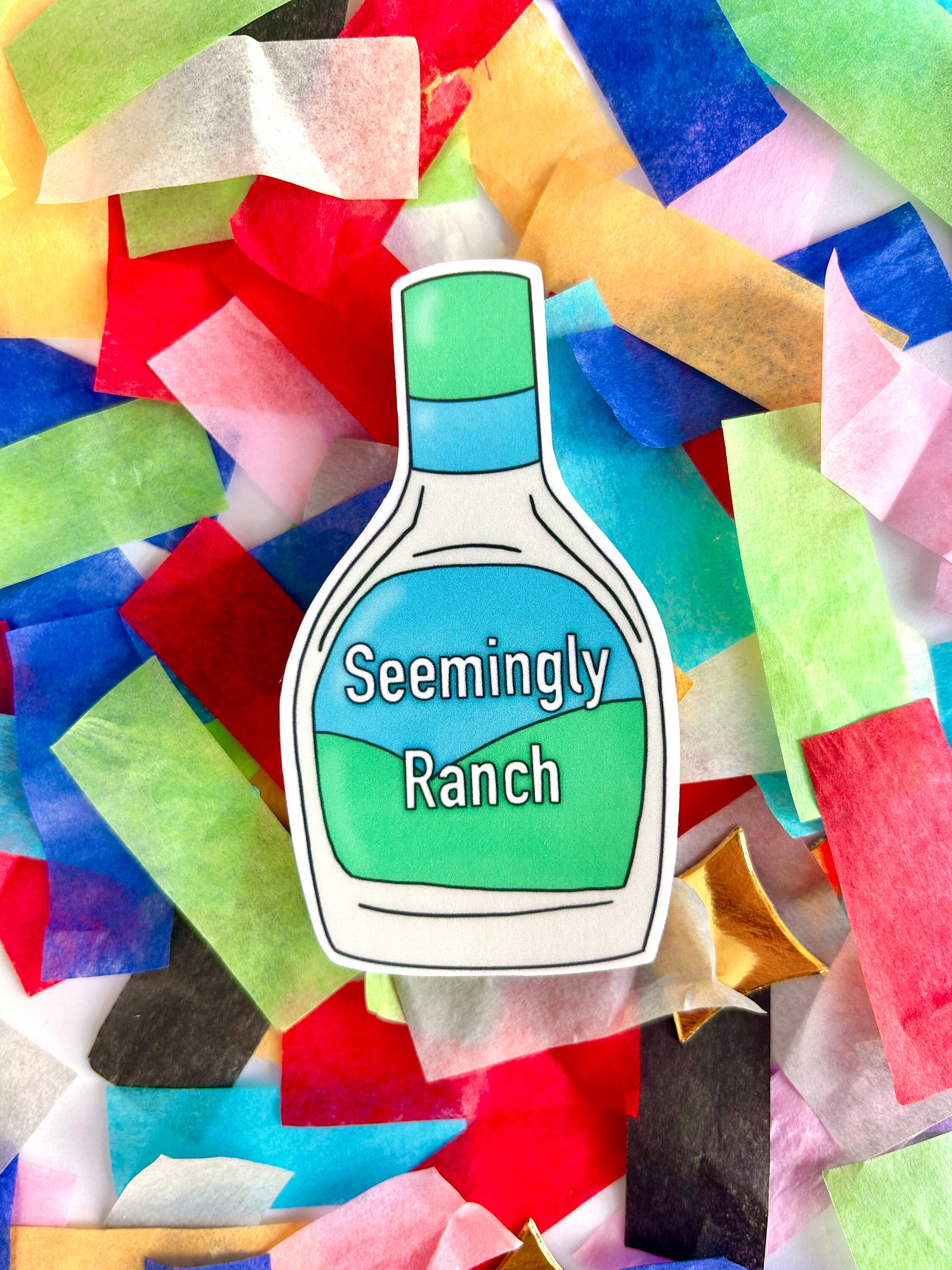 Seemingly Ranch Taylor Sticker Swift Sticker Chiefs - Etsy