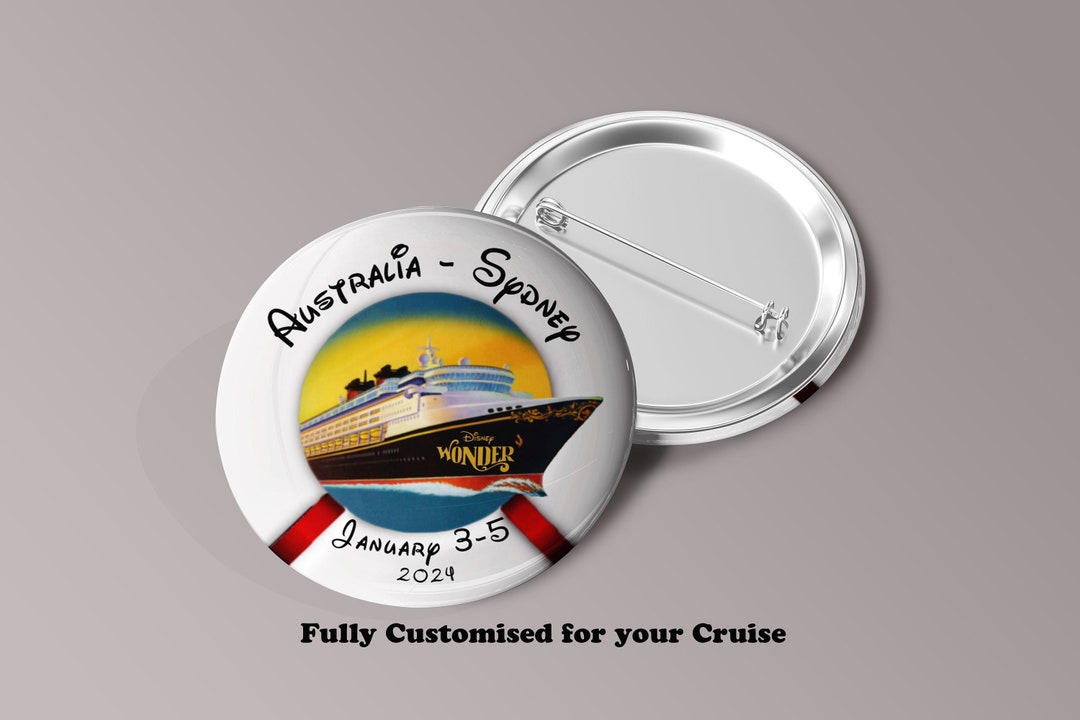 Disney Cruise Badge - Pixie Dust Fish Extender Gift - Momento Souvenir ...