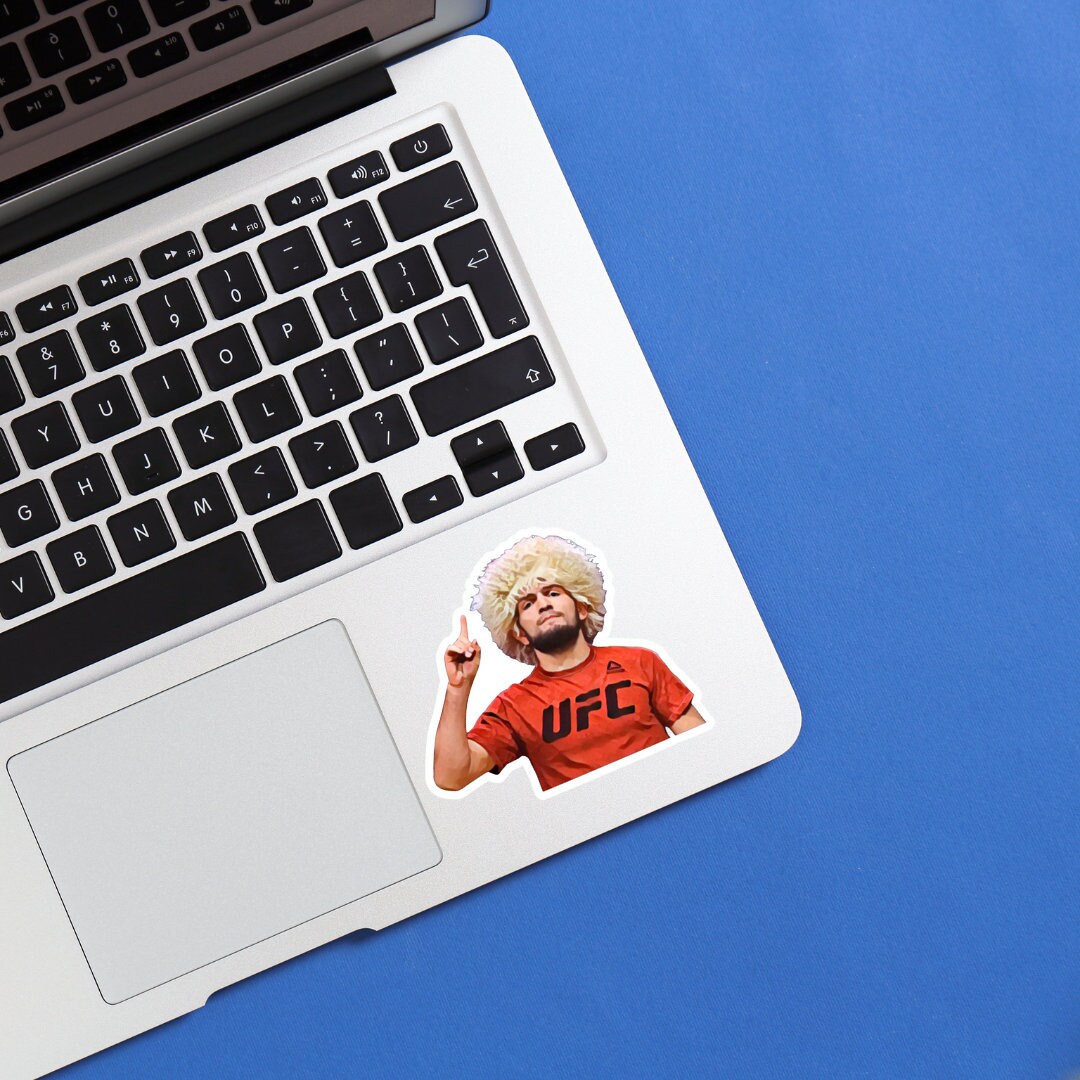 Khabib Nurmagomedov Sticker Set UFC Undefeated Lightweight Champion 3 ...
