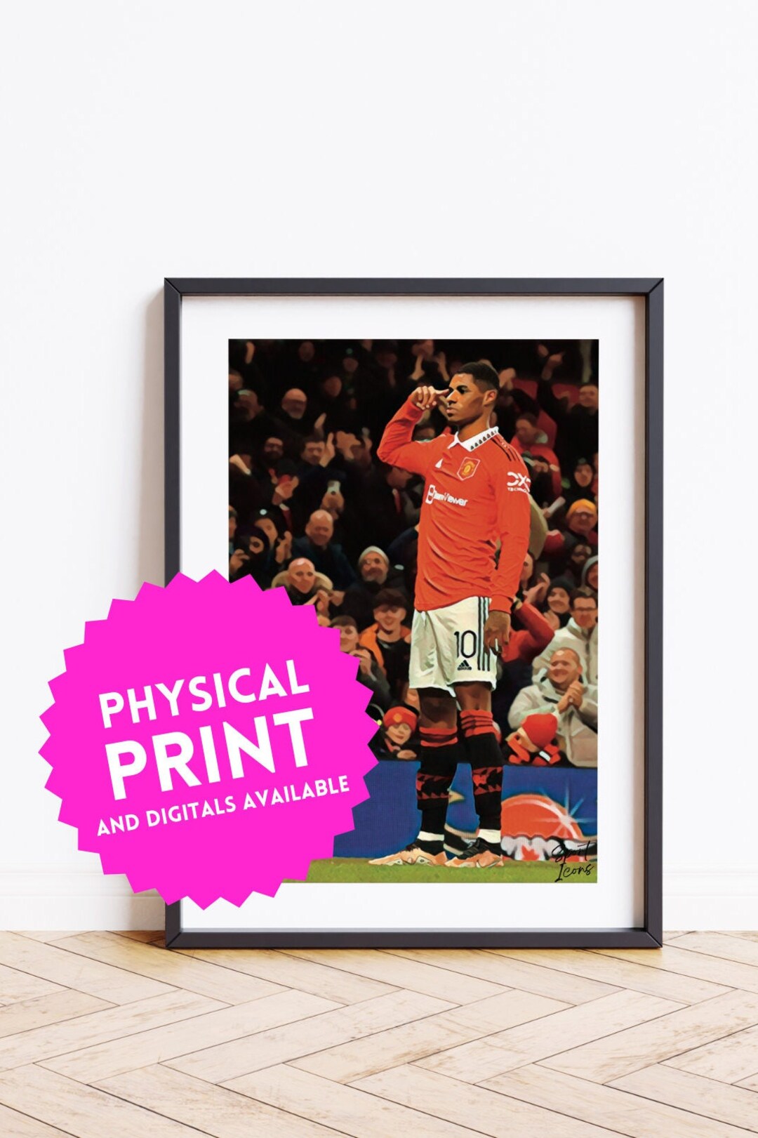 DR Marcus Rashford Manchester United Celebration Poster NOW Available ...