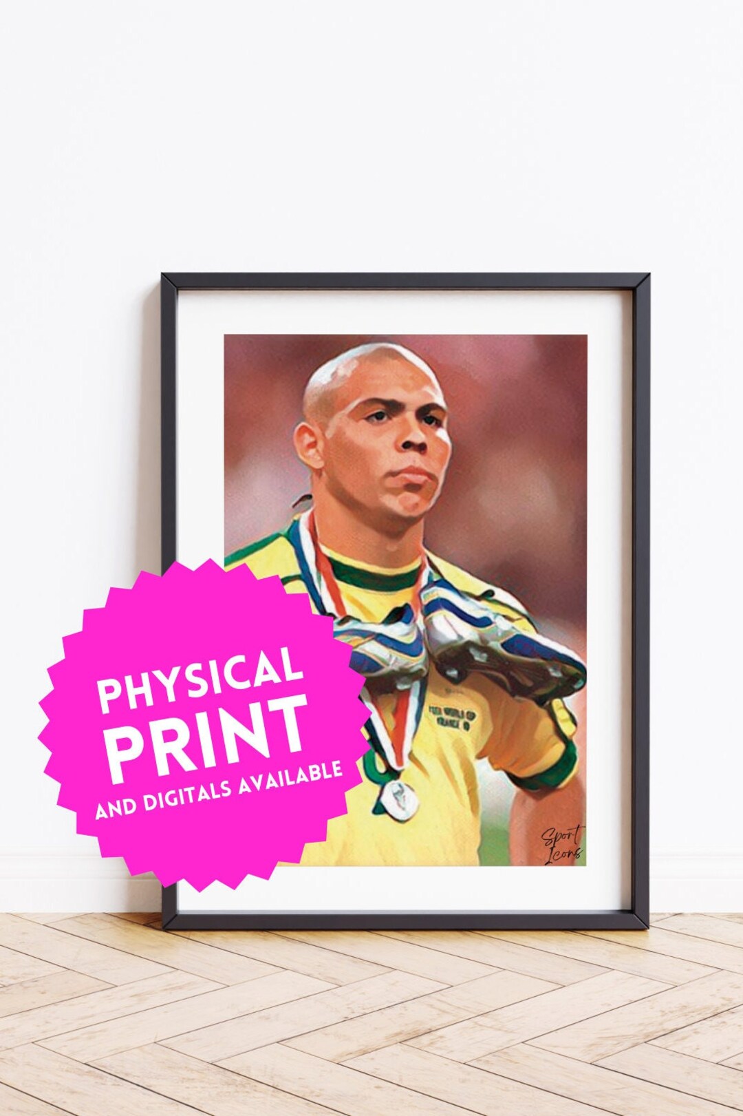 Ronaldo R9 NOW Available in 3 Purchase Options: Framed, Print Only, or ...