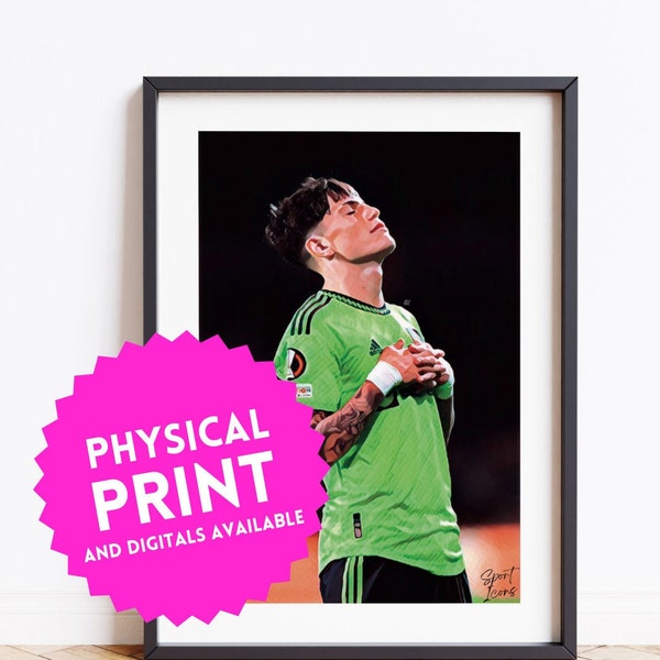 Alejandro Garnacho Poster - Etsy