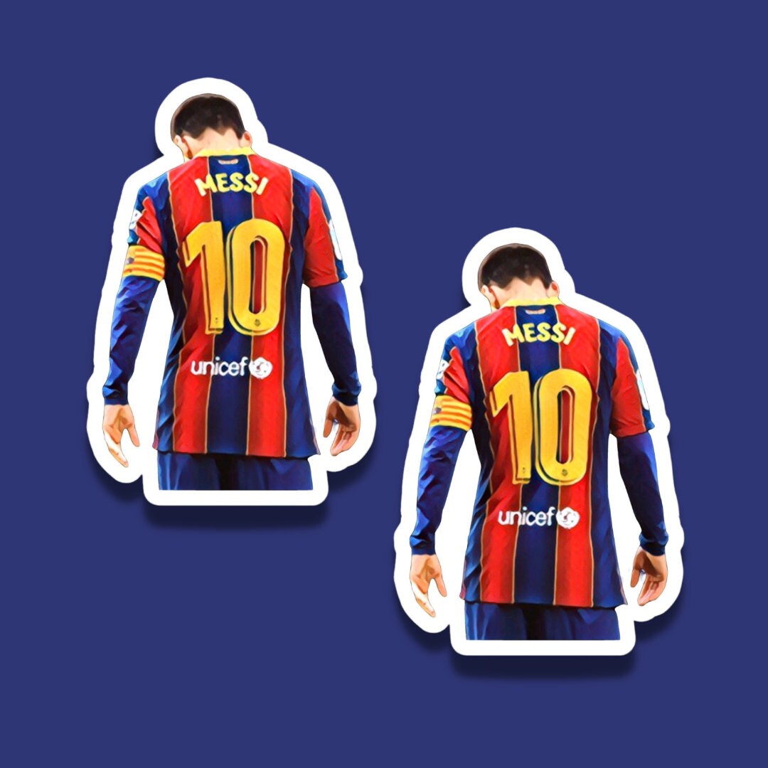 Leo Messi Classic Sticker Set Choose Your Set Size: 2 3 - Etsy