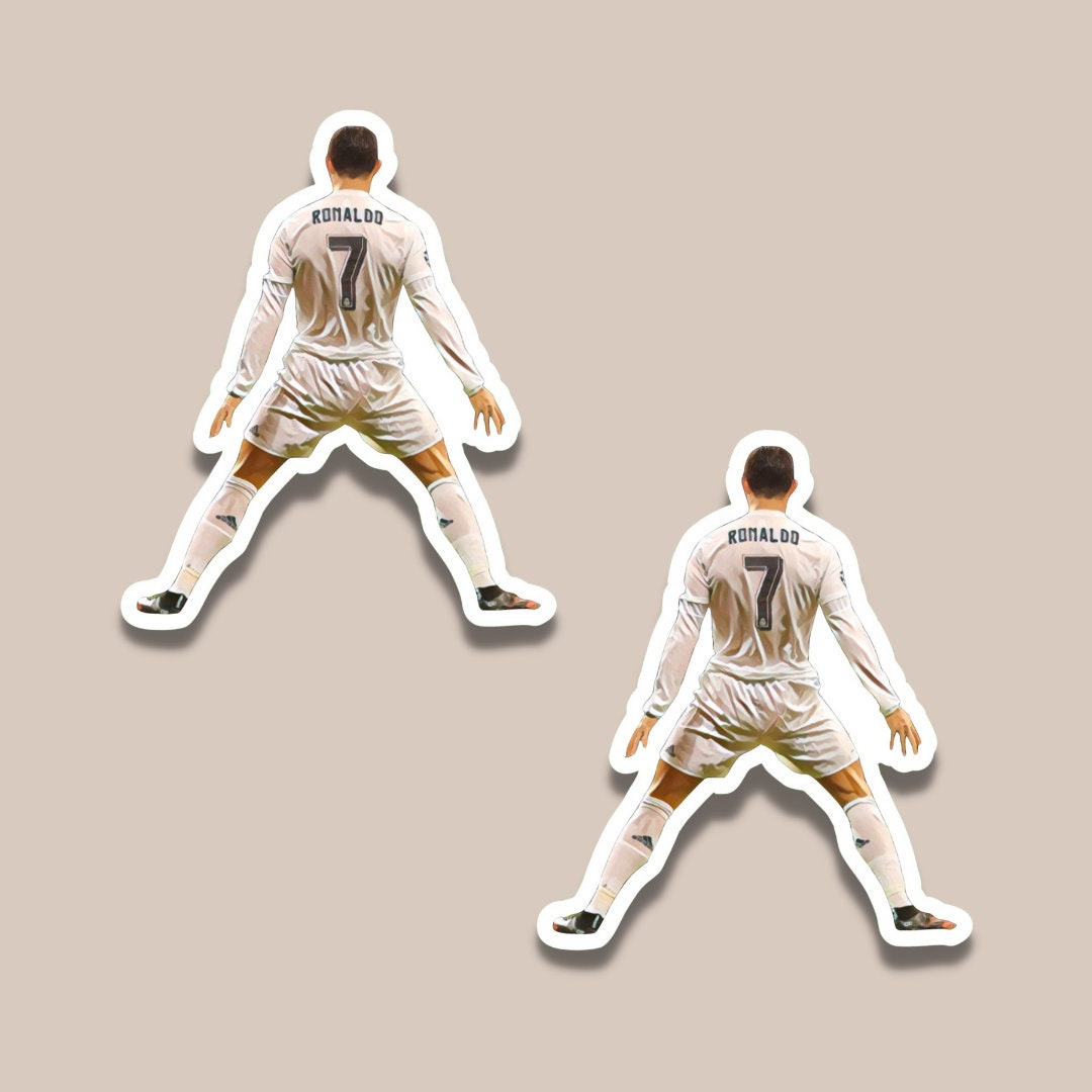 Cristiano Ronaldo CR7 Sticker Set Choose Your Set Size: 2, 3, or 4 ...