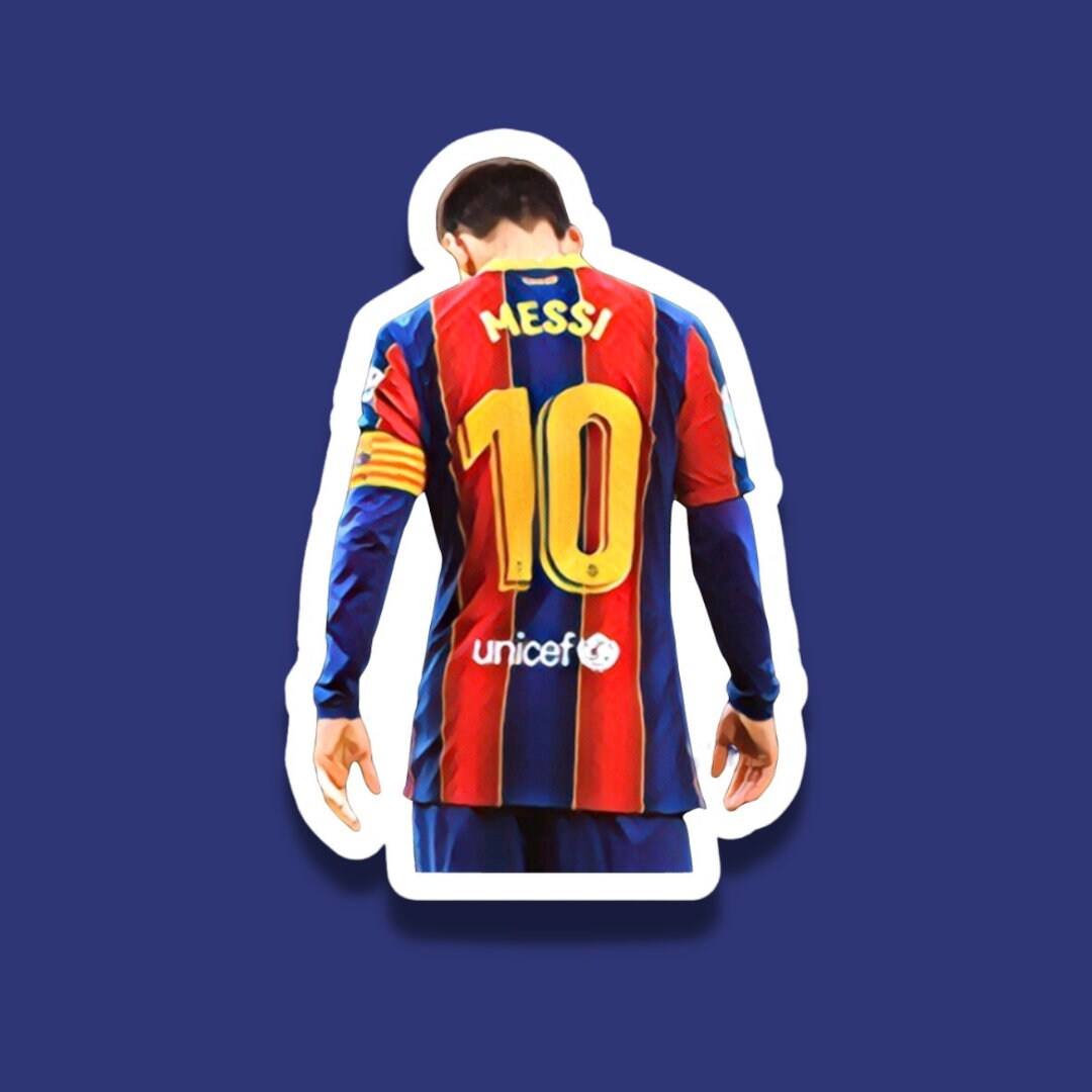 Leo Messi Classic Sticker Set Choose Your Set Size: 2 3 - Etsy