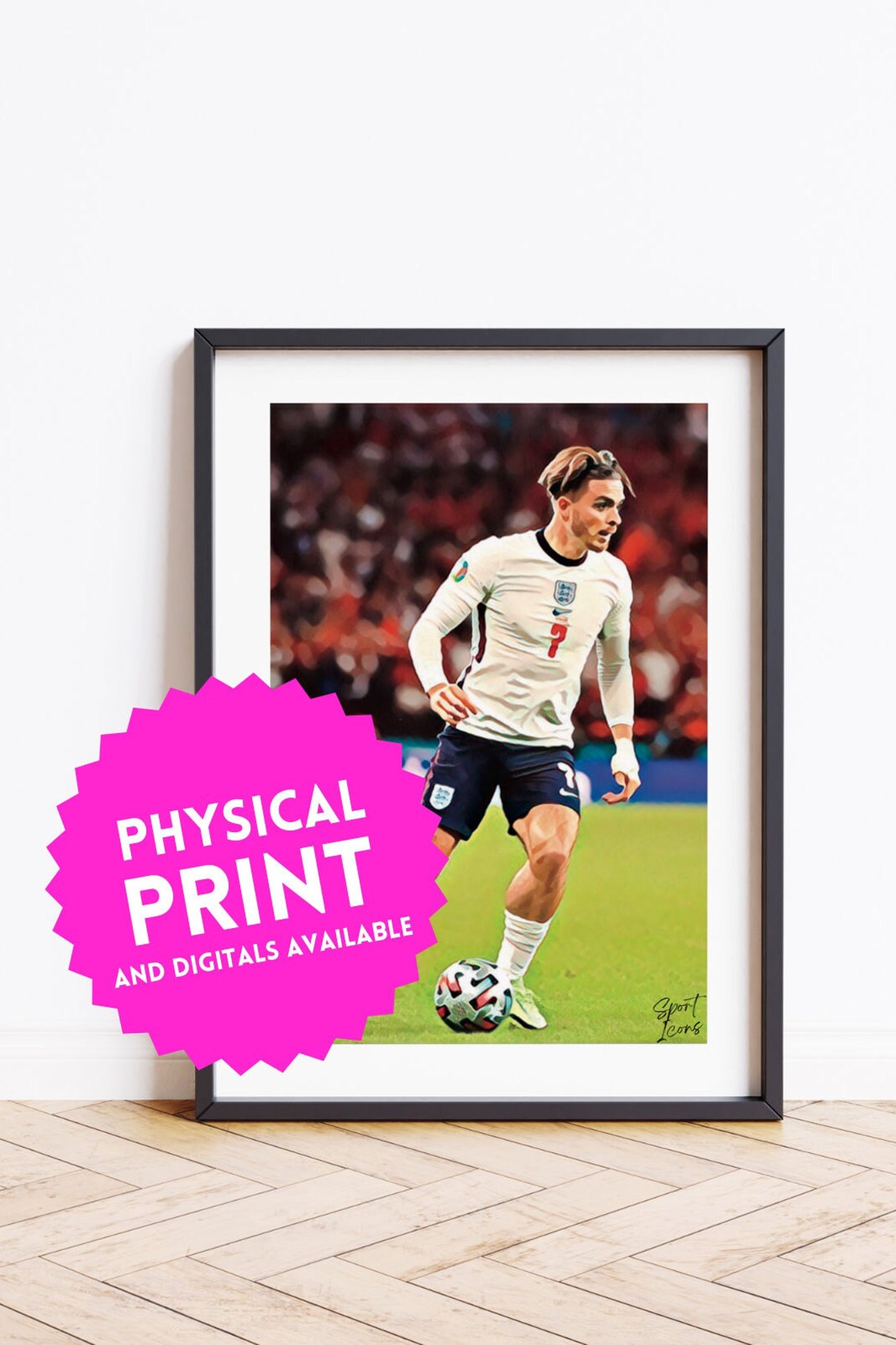 Jack Grealish Poster NOW Available in 3 Purchase Options: Framed, Print ...