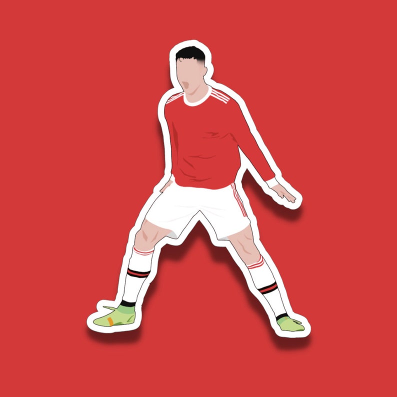 Cristiano Ronaldo SUI Minimalist Sticker Set Choose Your Set - Etsy