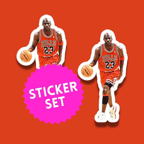 Michael Jordan Stickers - Etsy