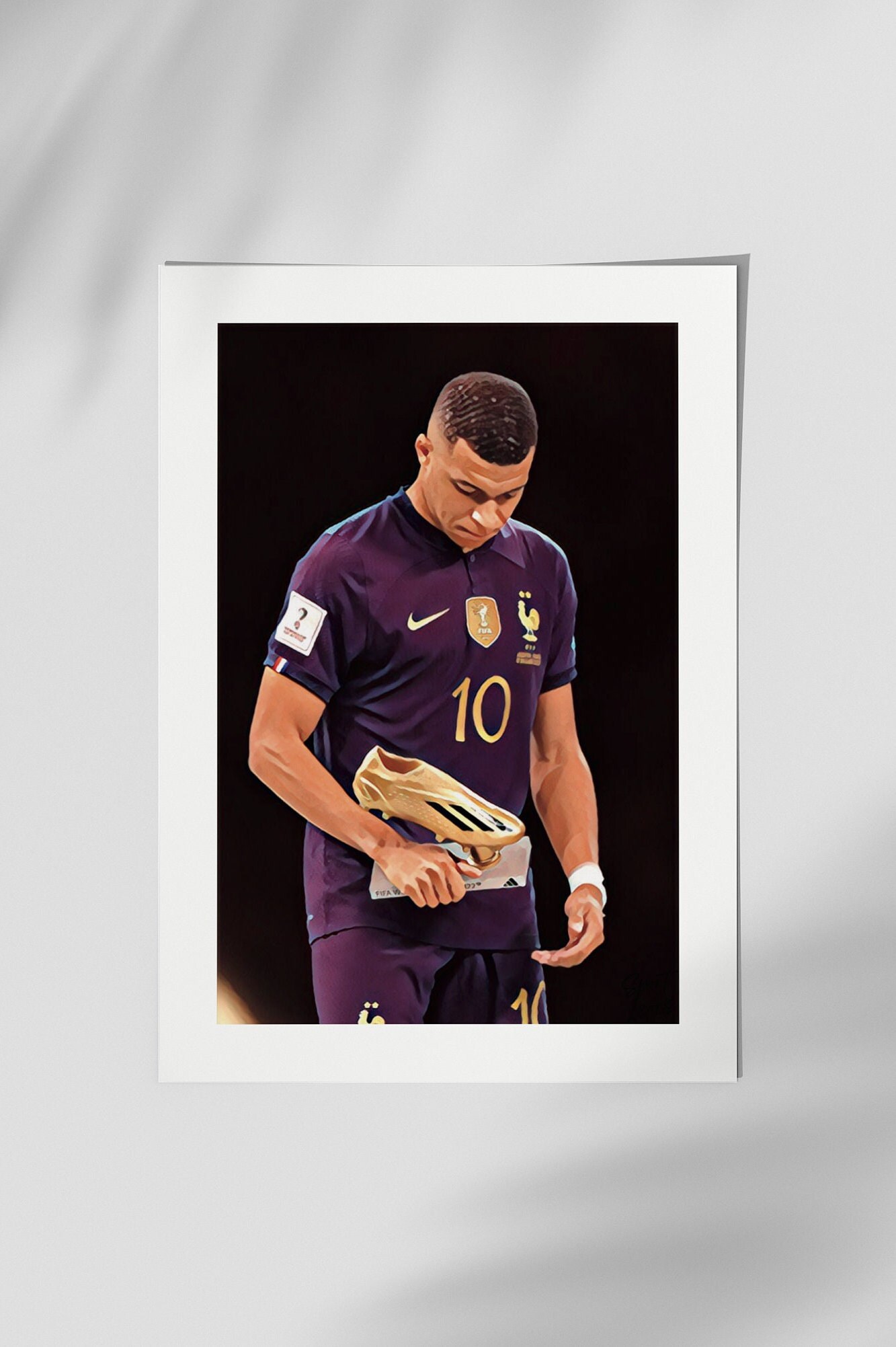 Mbappé Golden Boot Winner Print NOW Available in 3 - Etsy