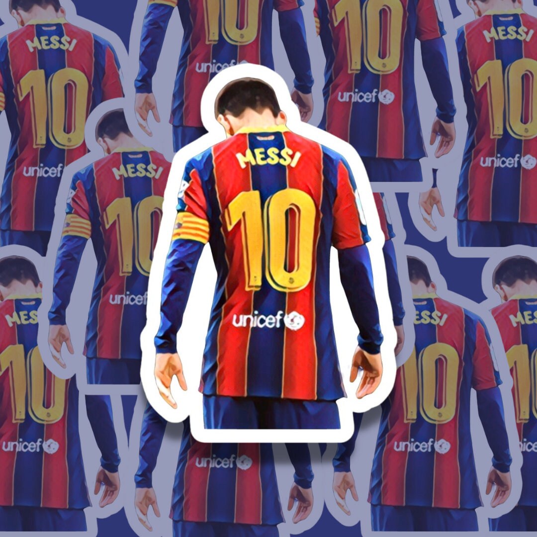 Leo Messi Classic Sticker Set Choose Your Set Size: 2 3 - Etsy