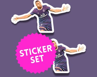 Jude Bellingham Sticker Set Choose Your Set Size: 2, 3, or 4 Stickers ...