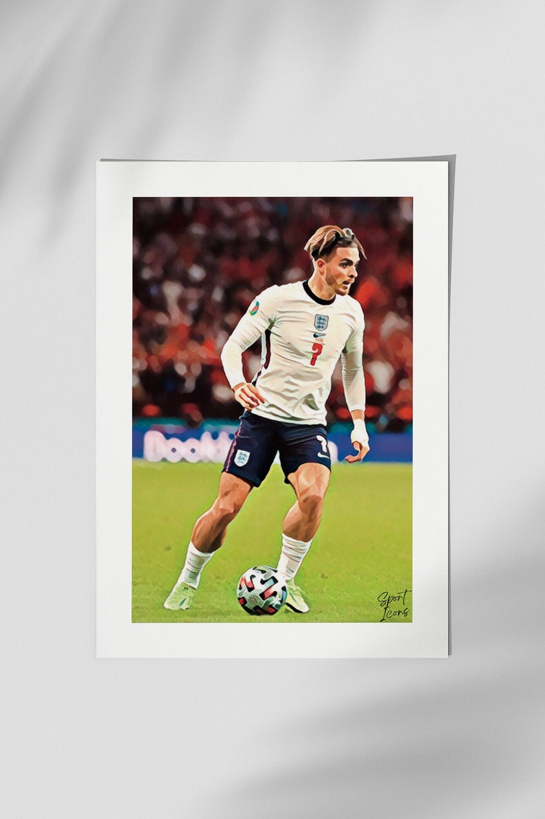 Jack Grealish Poster NOW Available in 3 Purchase Options: Framed, Print ...